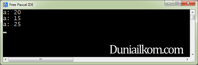 Pengertian dan Cara Penggunaan Tipe Data Integer Pascal | Duniailkom Pengertian dan Cara Penggunaan Tipe Data Integer Pascal | Duniailkom