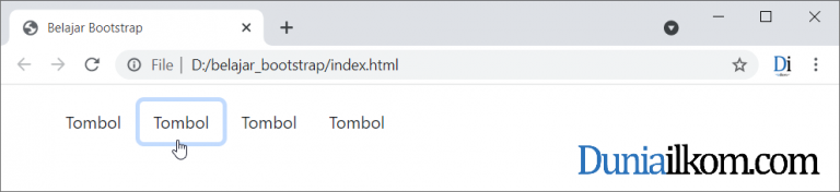 Tutorial Bootstrap Part 9: Cara Membuat Tombol (Button) Tutorial Bootstrap Part 9: Cara Membuat Tombol (Button)